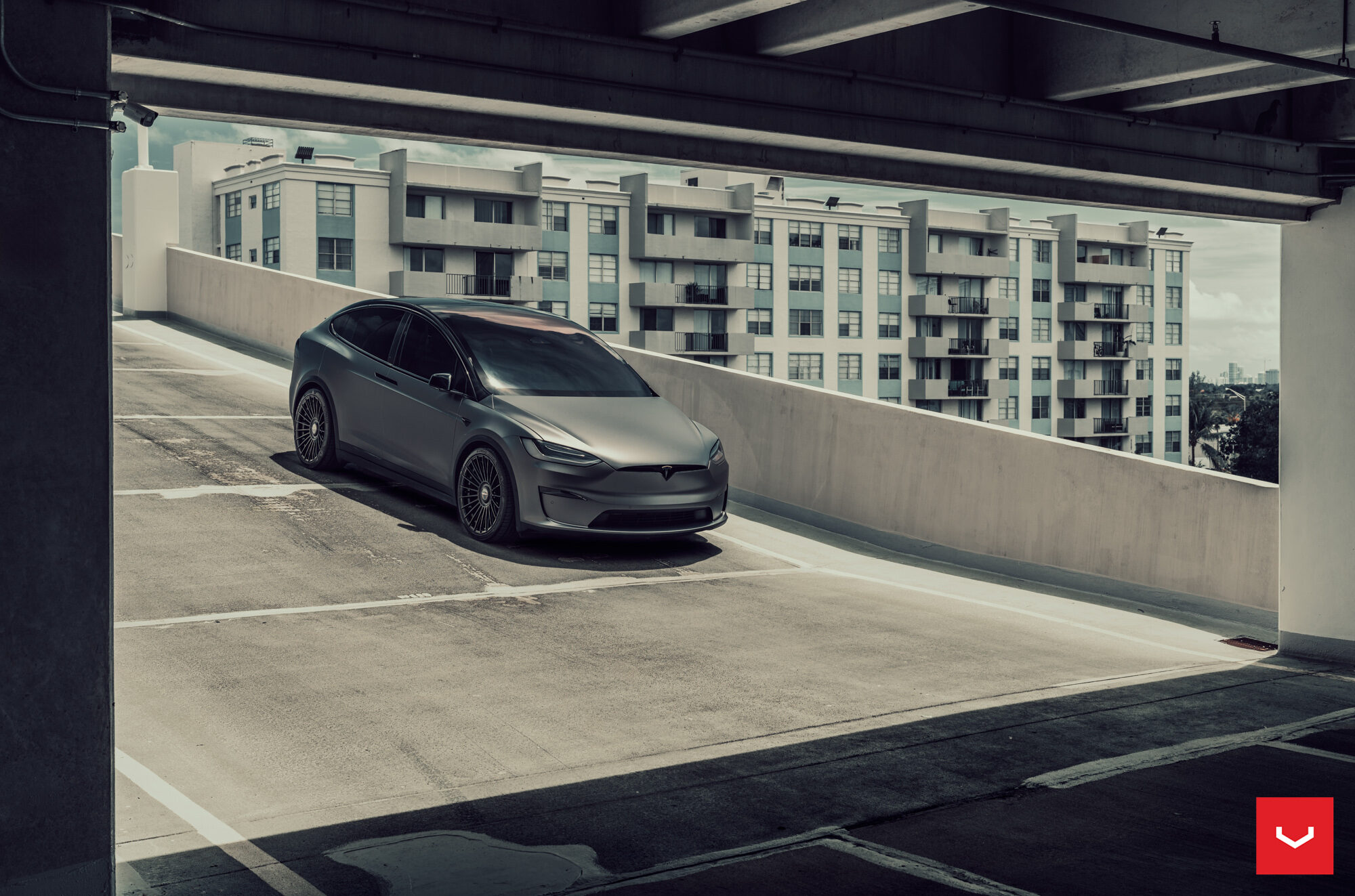 TESLA MODEL X - HYBRID FORGED SERIES: HF-8 - Vossen Wheels