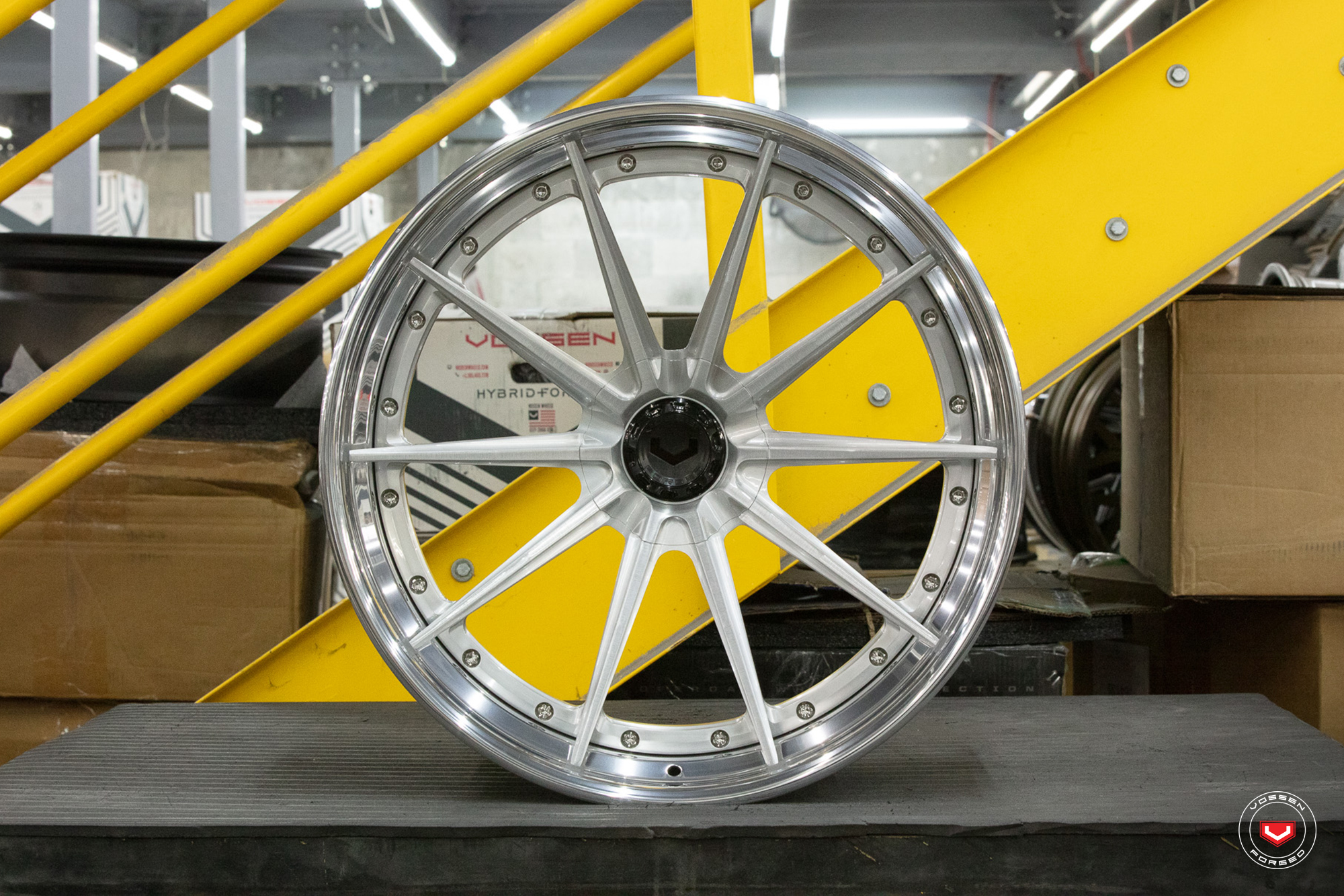 VPS Series: VPS-1 (3-Piece) (Spoke Integrated Plate w/ Nut) - Vossen Wheels