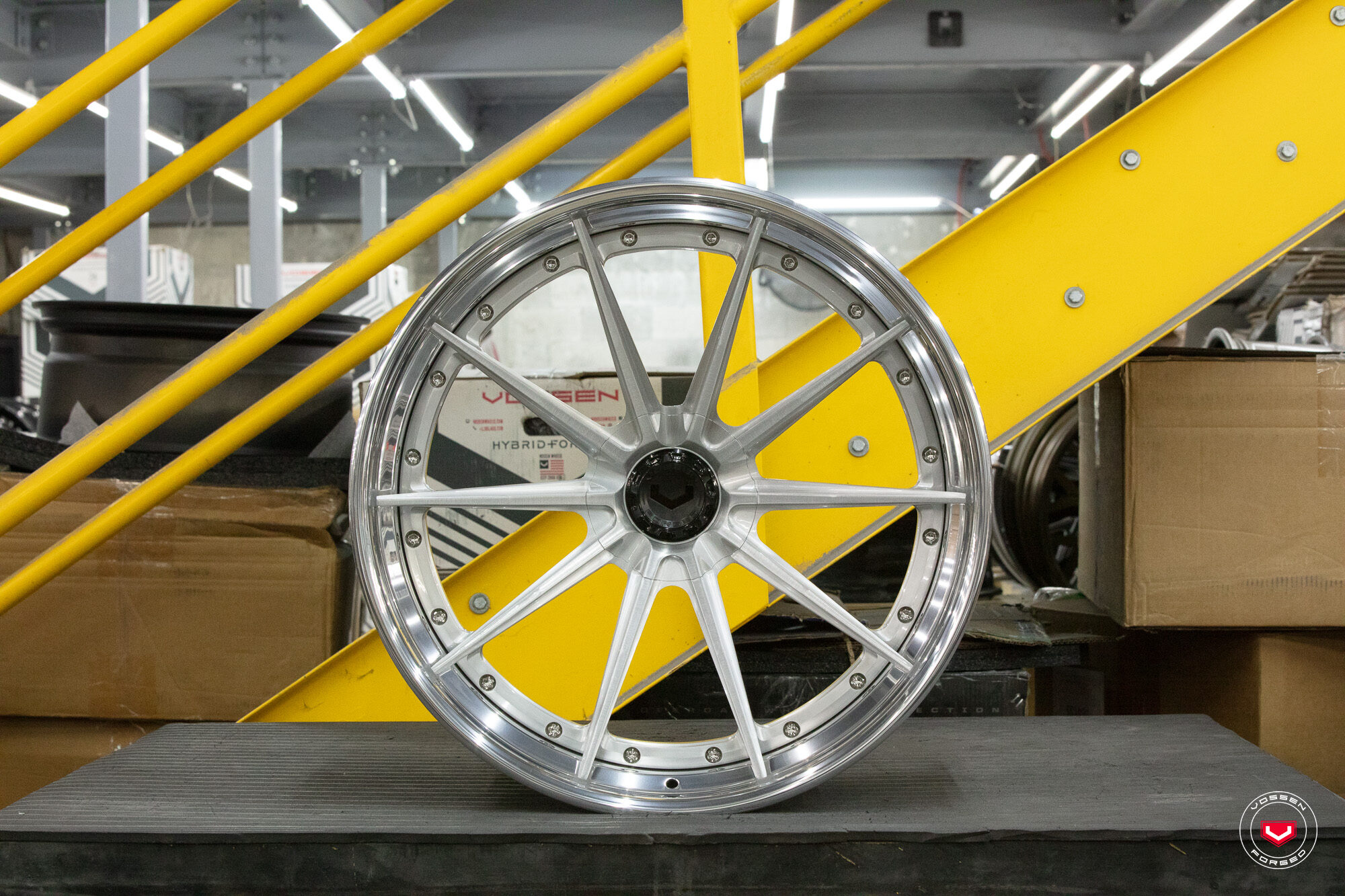 VPS Series: VPS-1 (3-Piece) (Spoke Integrated Plate w/ Nut) - Vossen Wheels