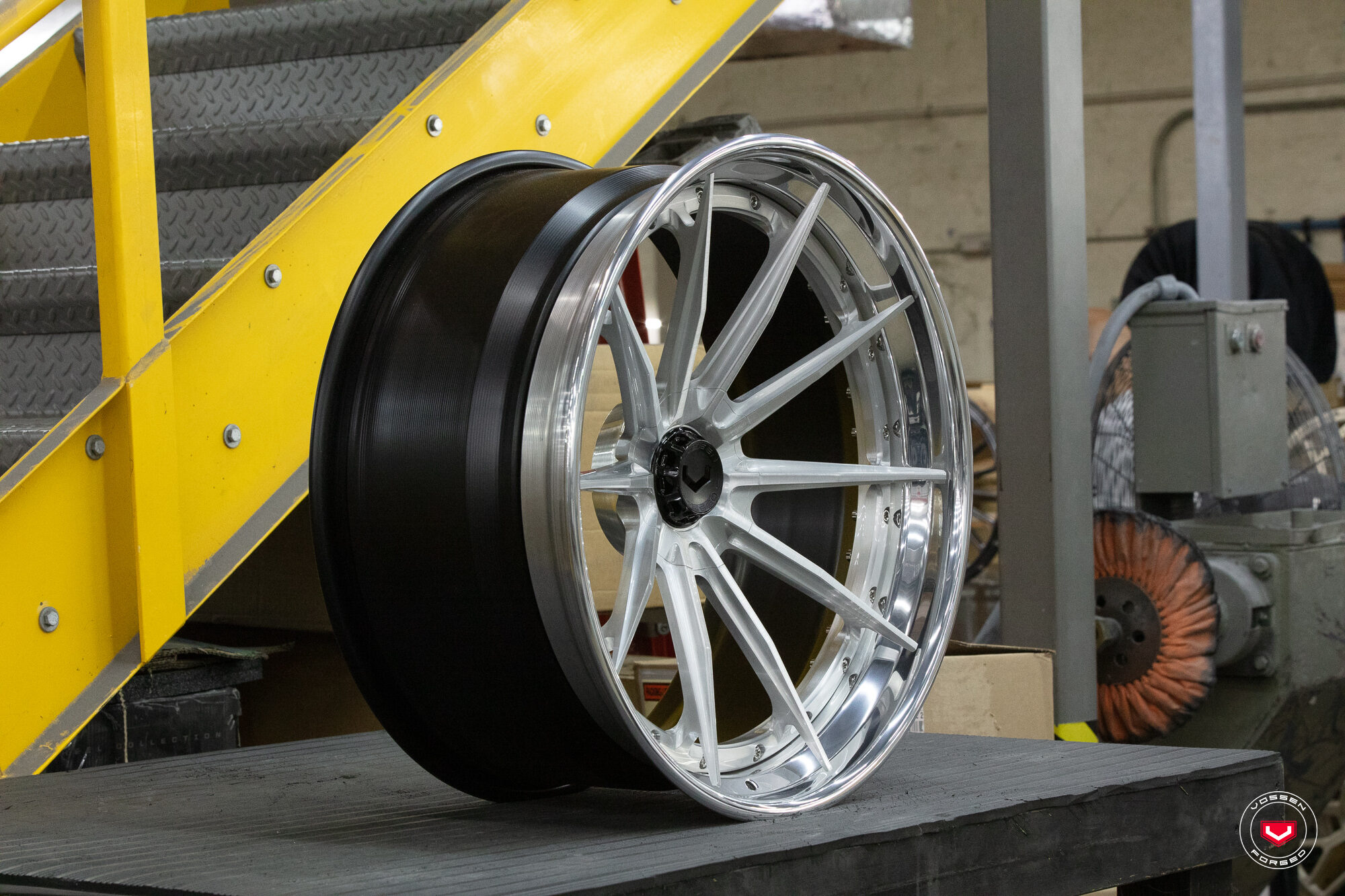 VPS Series: VPS-1 (3-Piece) (Spoke Integrated Plate w/ Nut) - Vossen Wheels