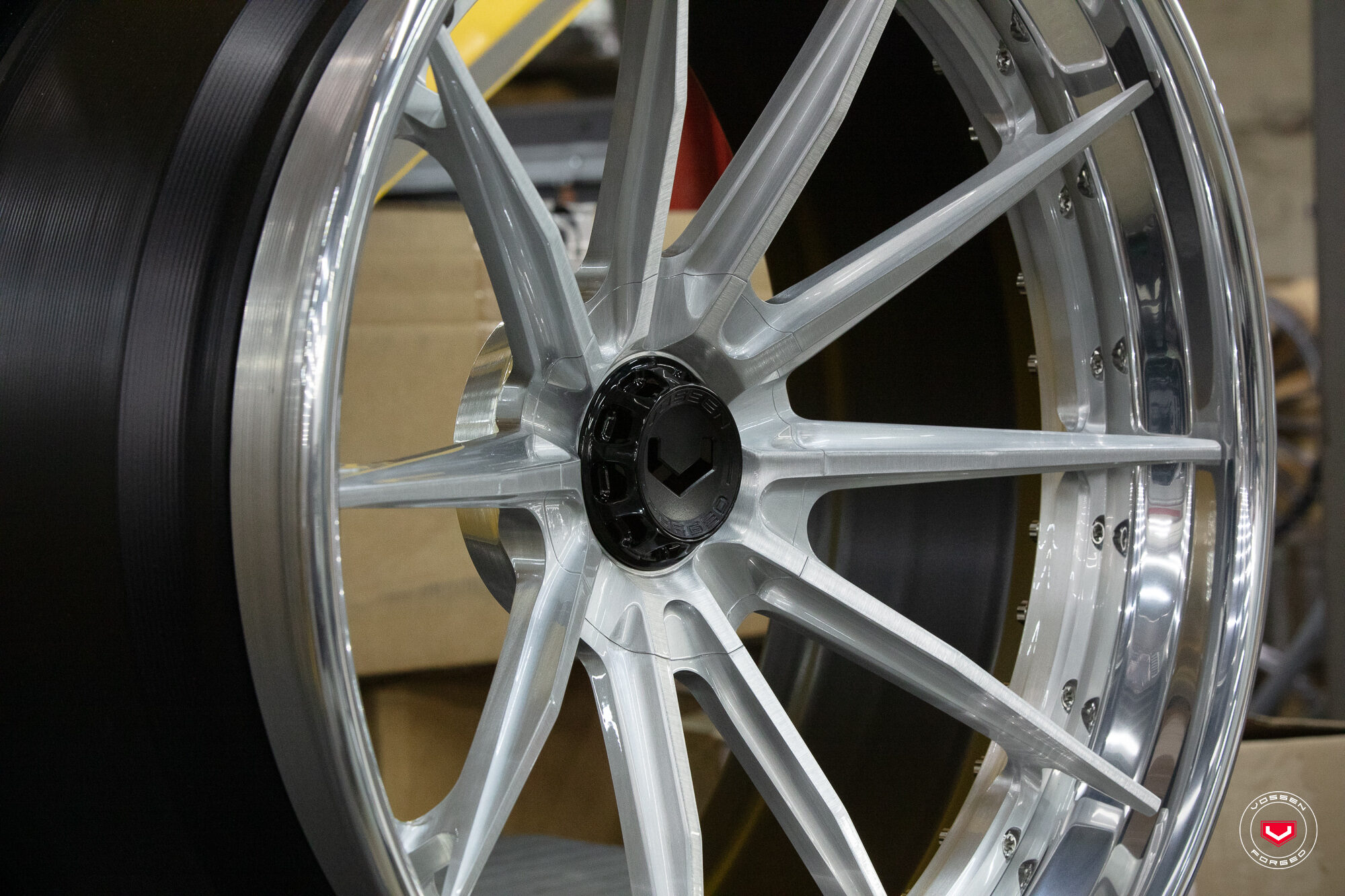 VPS Series: VPS-1 (3-Piece) (Spoke Integrated Plate w/ Nut) - Vossen Wheels