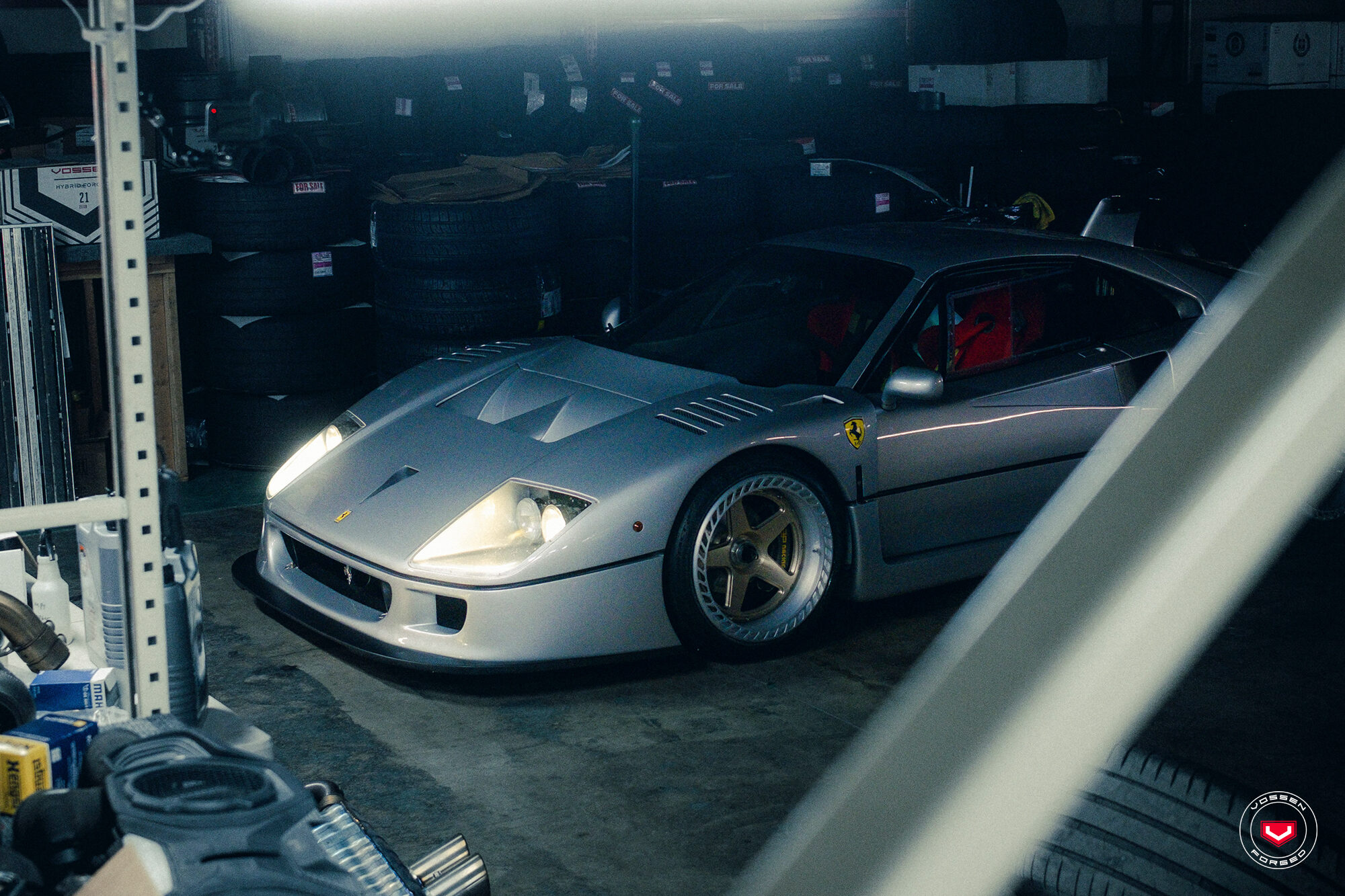 Ferrari F40 - GEN Series: GEN-01 (3-Piece) with AeroLip - Vossen Wheels