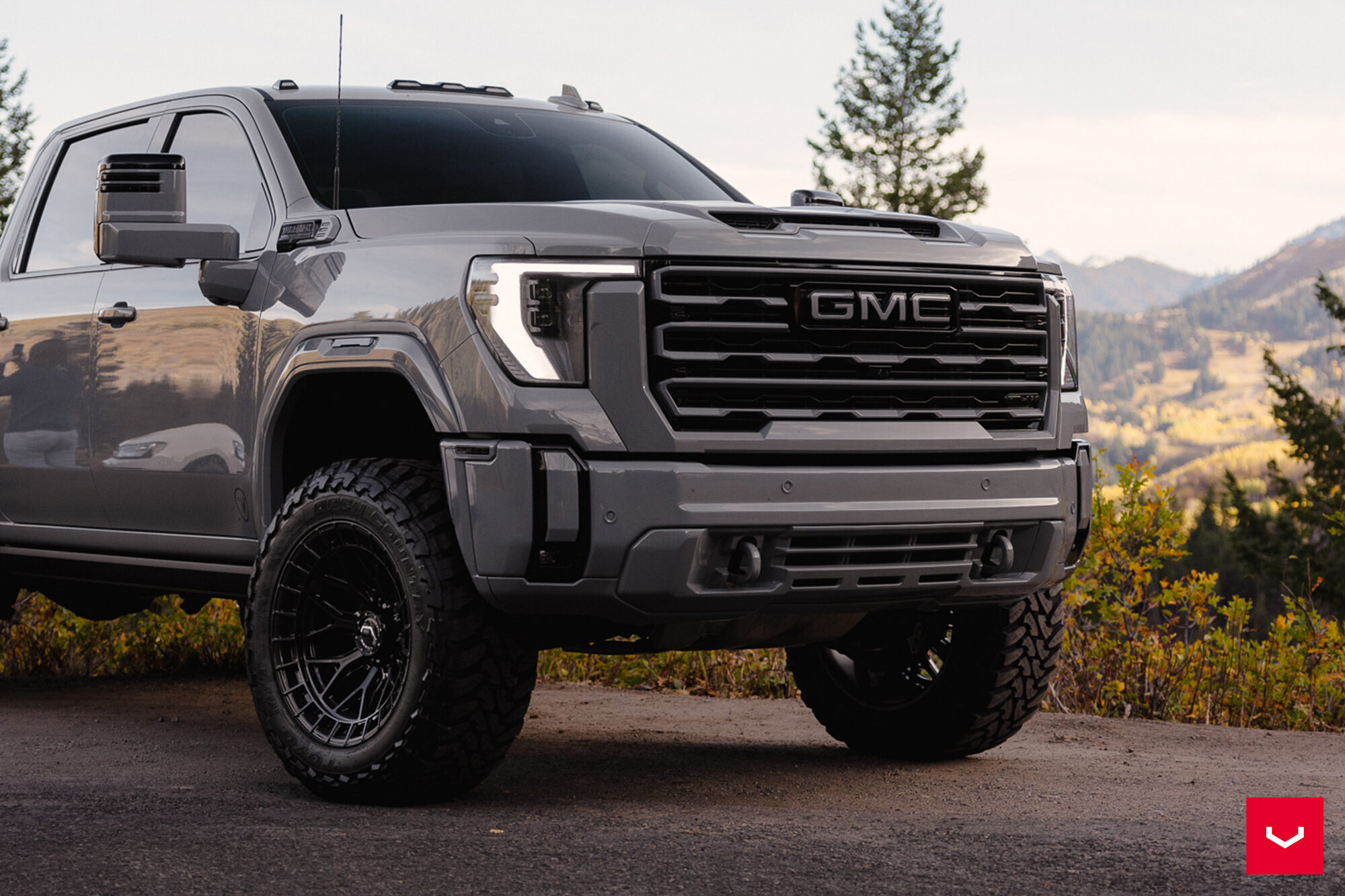 GMC Sierra AT4X - Hybrid Forged Series: HFX-1 - Vossen Wheels