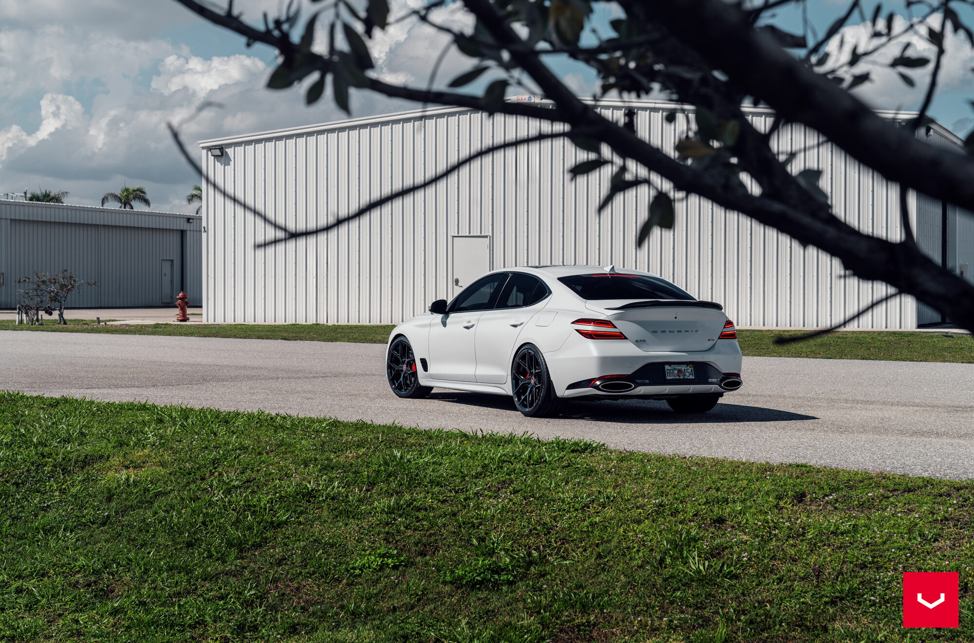 Genesis G70 - Hybrid Forged Series: HF-5 - Vossen Wheels