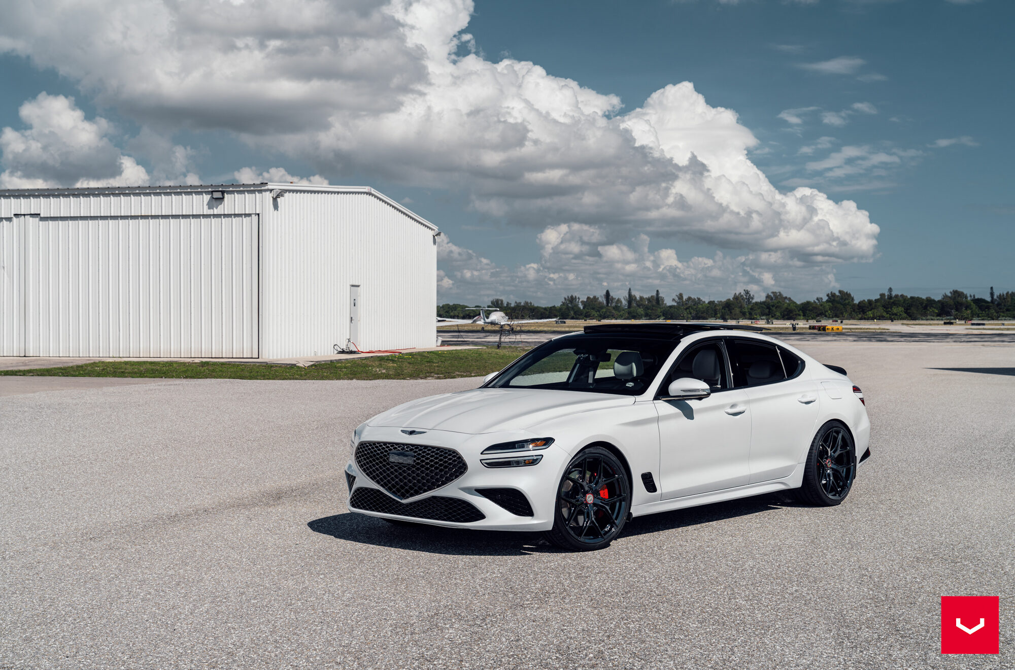 Genesis G70 - Hybrid Forged Series: HF-5 - Vossen Wheels