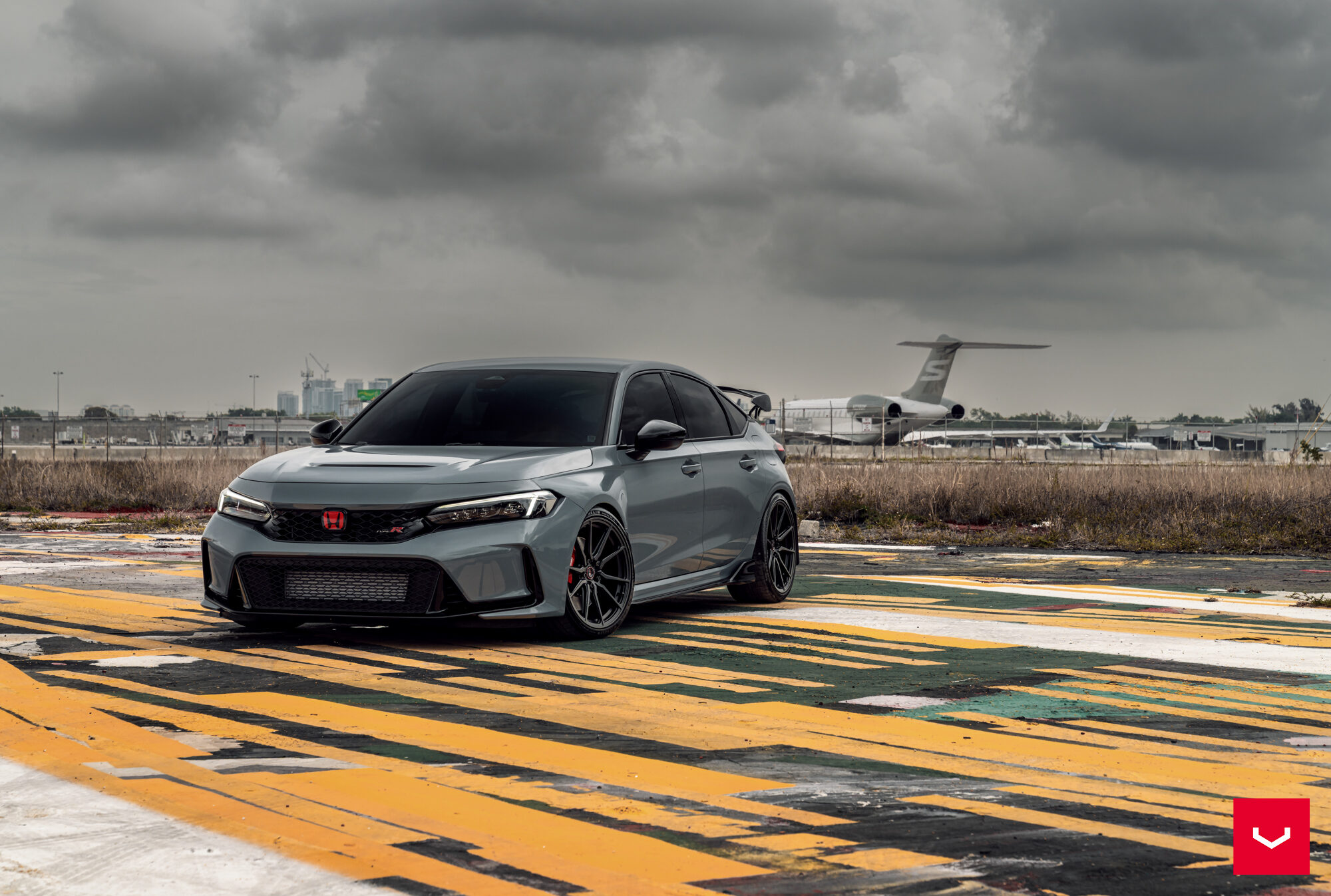 Honda Civic Type R - Hybrid Forged Series: HF-3 - Vossen Wheels