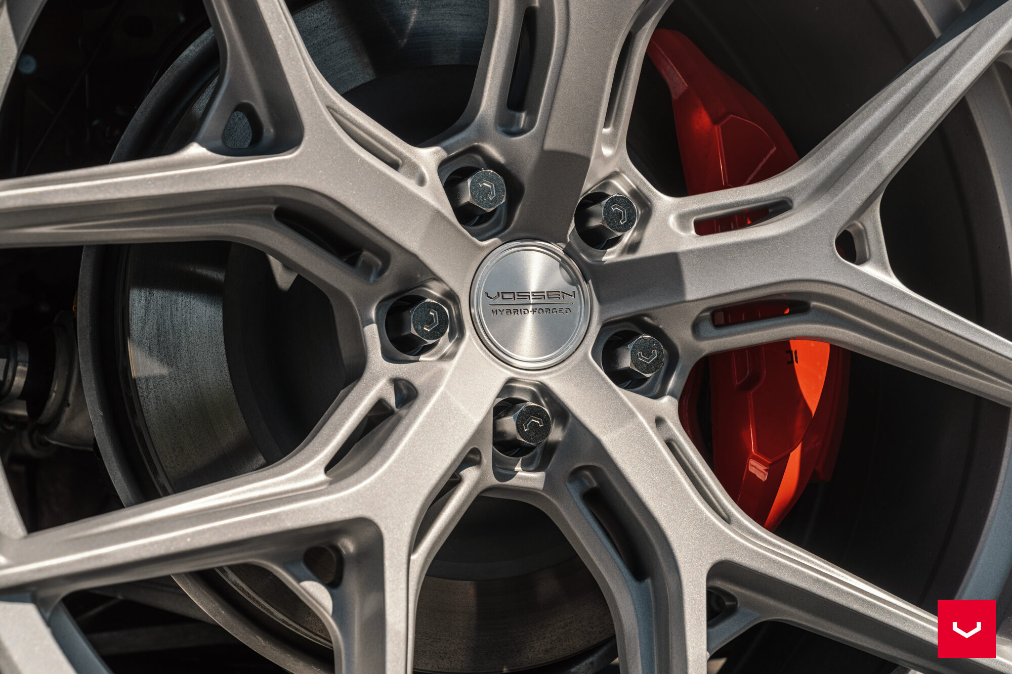Tesla Model X - Hybrid Forged Series: HF-5 - Vossen Wheels