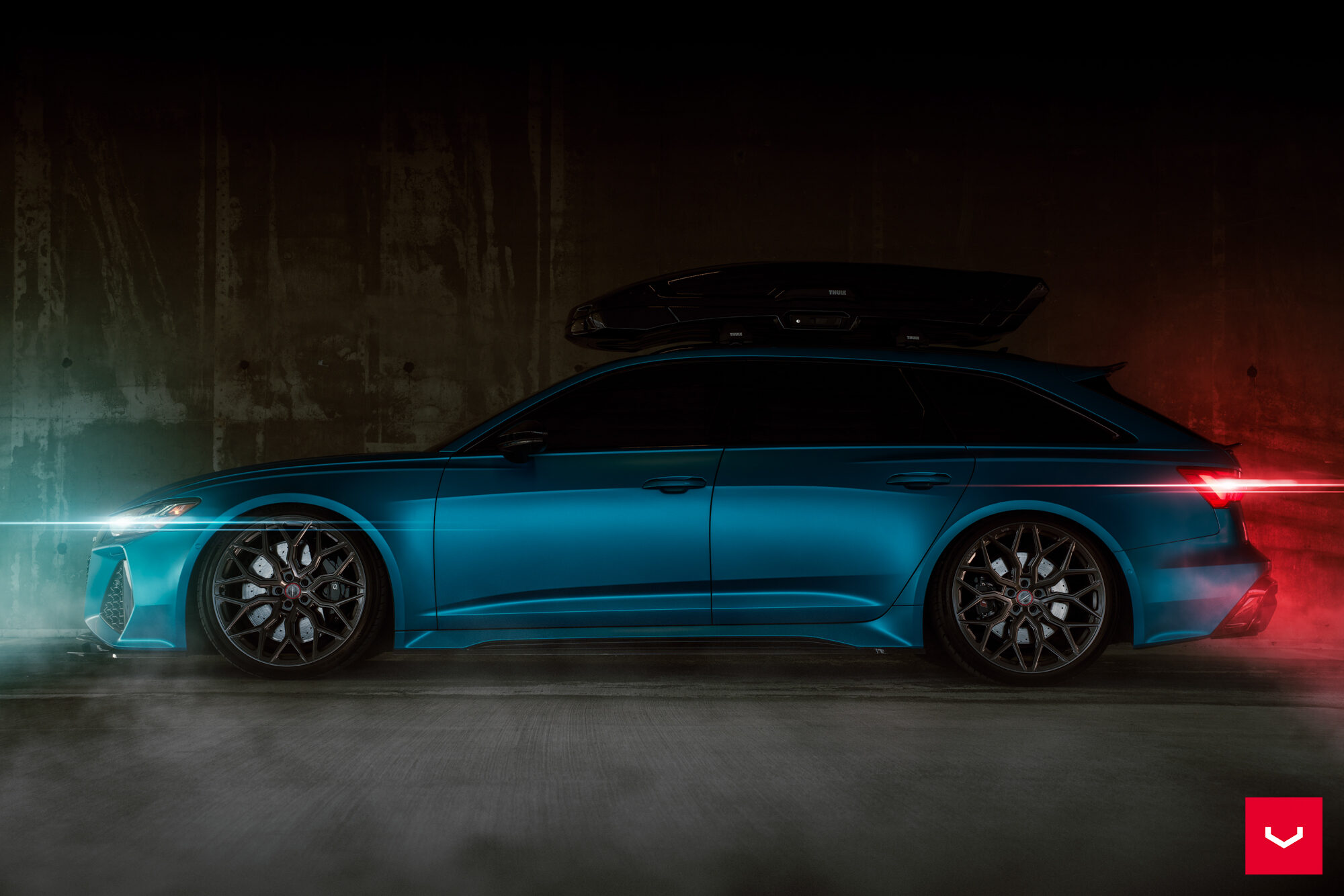 Audi RS6 - Hybrid Forged Series: HF-2 - Vossen Wheels