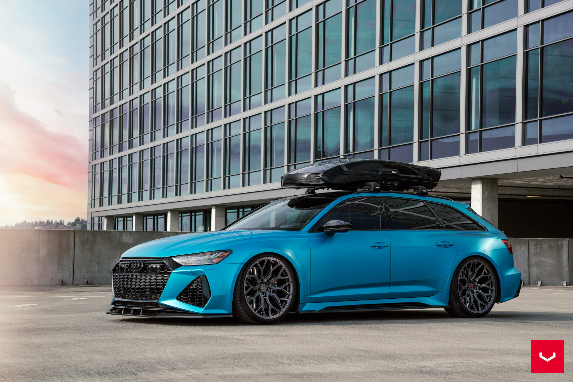 Audi RS6 - Hybrid Forged Series: HF-2 - Vossen Wheels