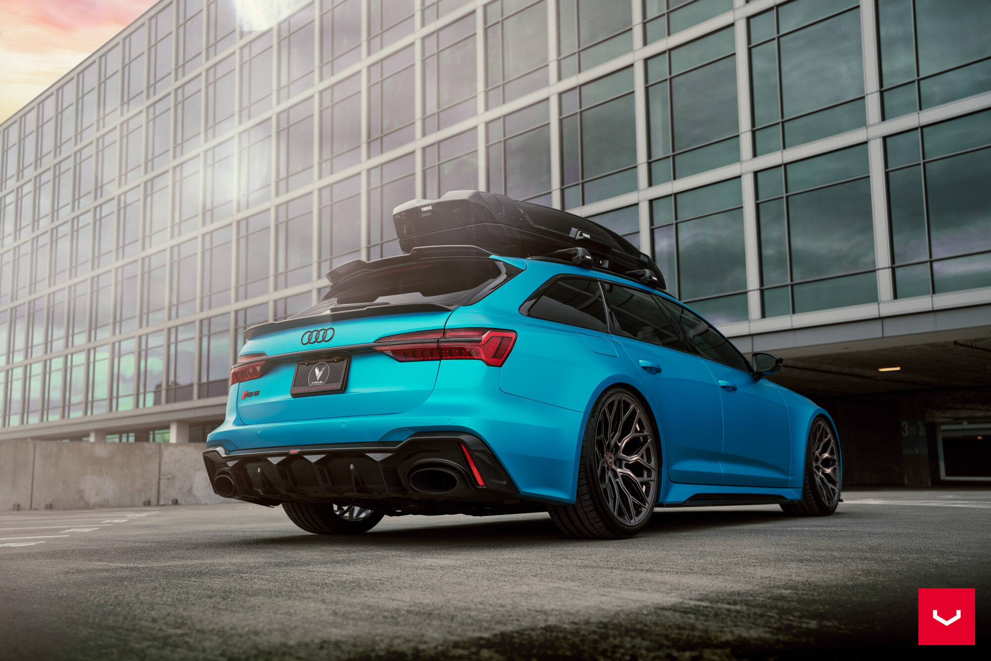 Audi RS6 - Hybrid Forged Series: HF-2 - Vossen Wheels