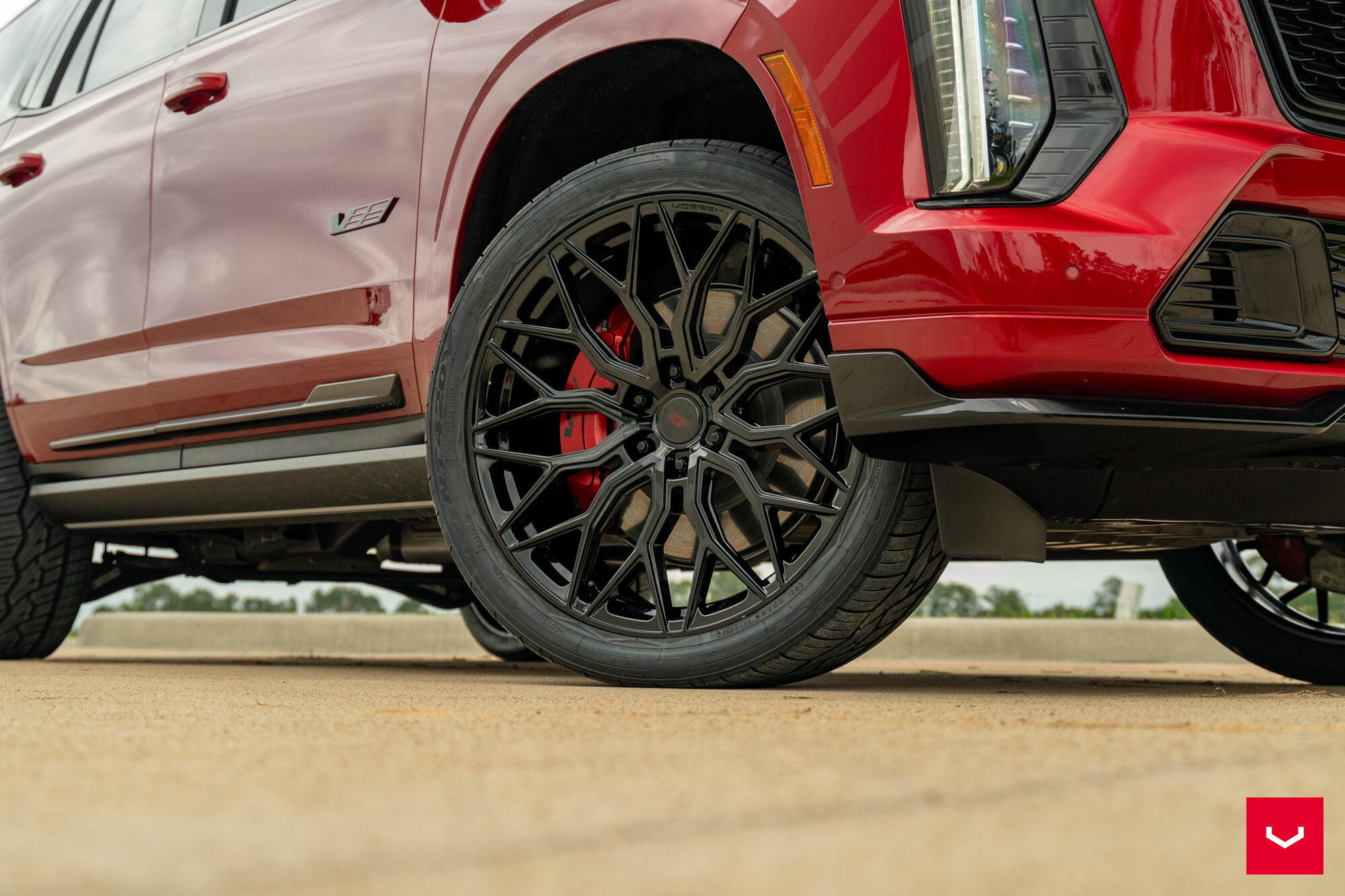 Cadillac Escalade V - Hybrid Forged Series: HF6-3 - Vossen Wheels