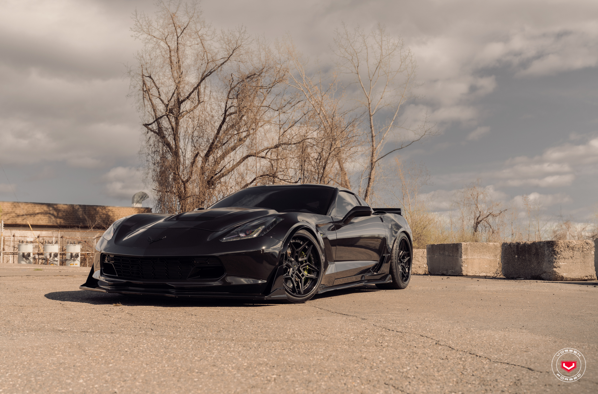Corvette C7 Z06 - EVO-R Series: EVO-4R (3-Piece) - Vossen Wheels