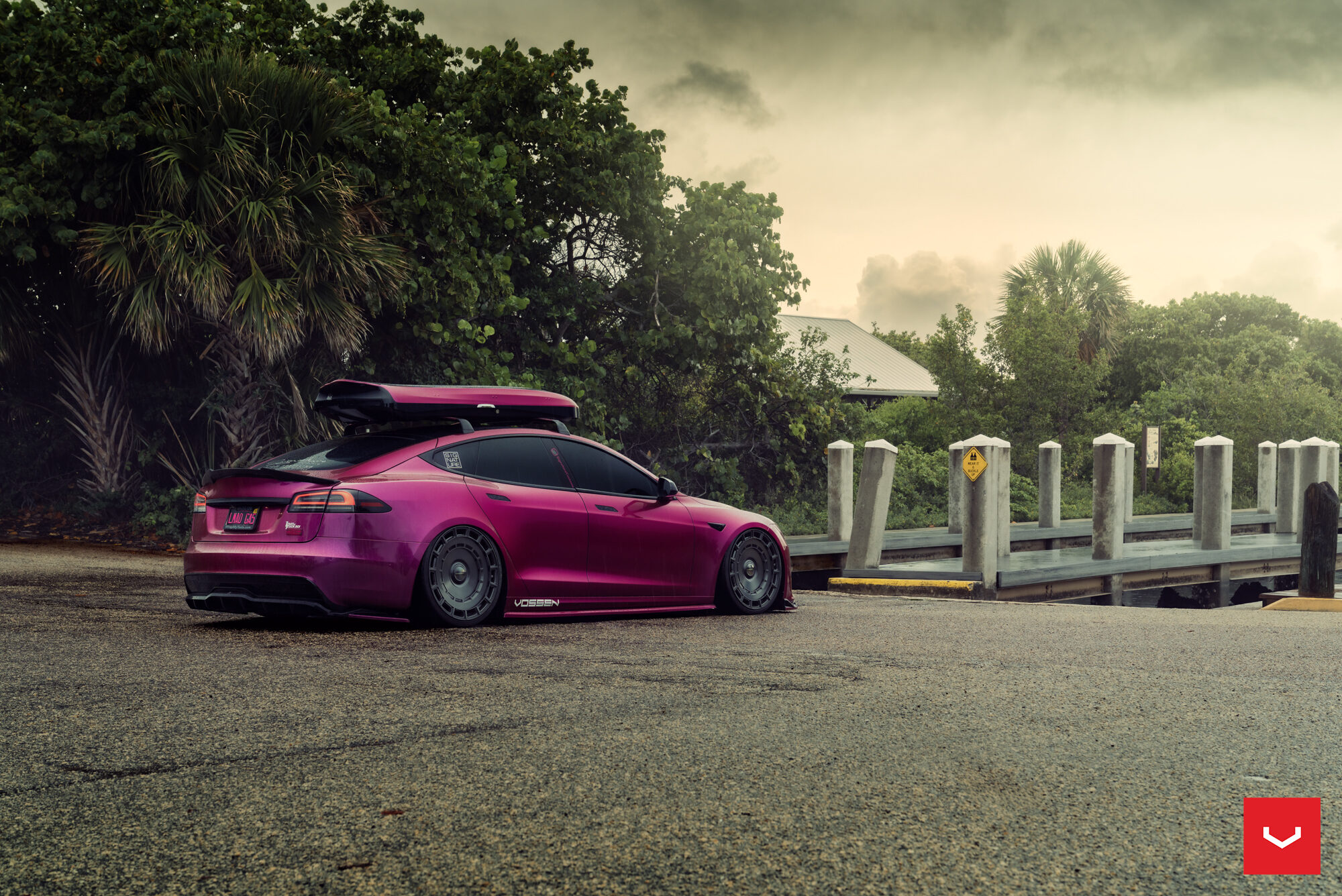 Tesla Model S - Hybrid Forged Series: HF-9 - Vossen Wheels