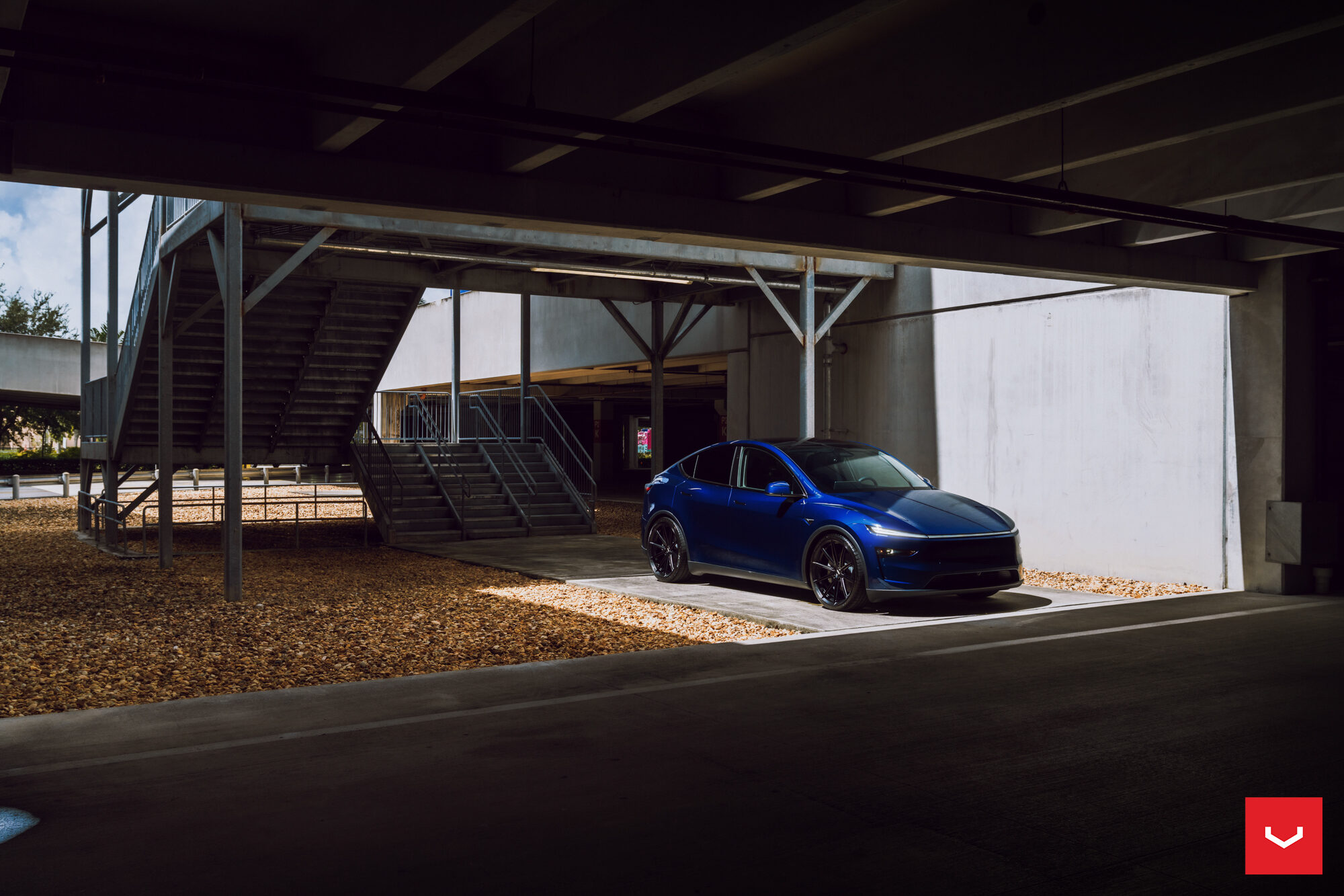 Tesla Model Y - HFX Series: HFX-2 (5-Lug) - Vossen Wheels