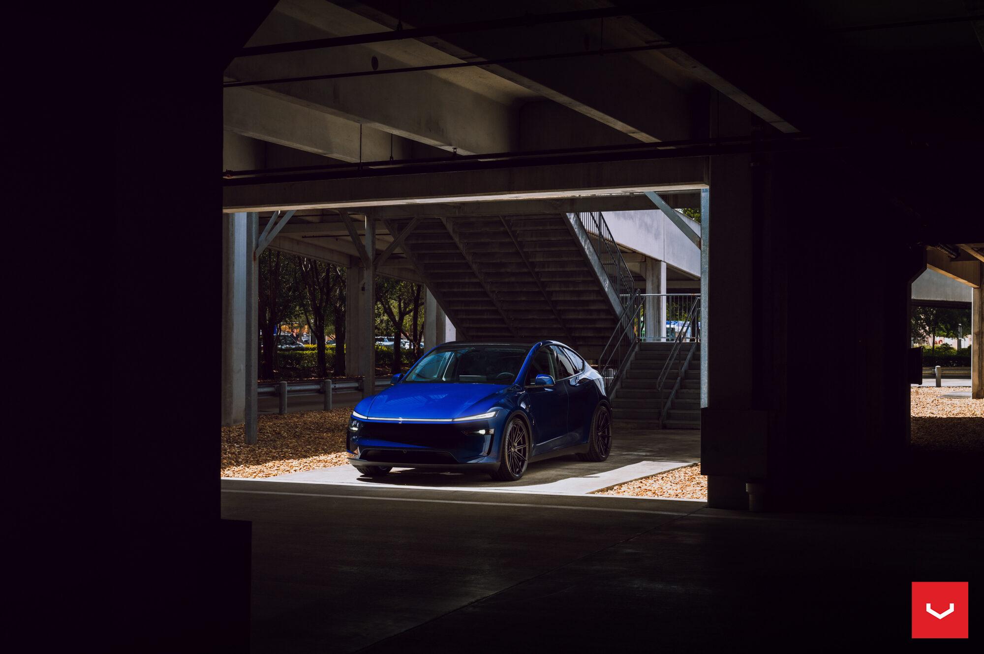 Tesla Model Y - HFX Series: HFX-2 (5-Lug) - Vossen Wheels