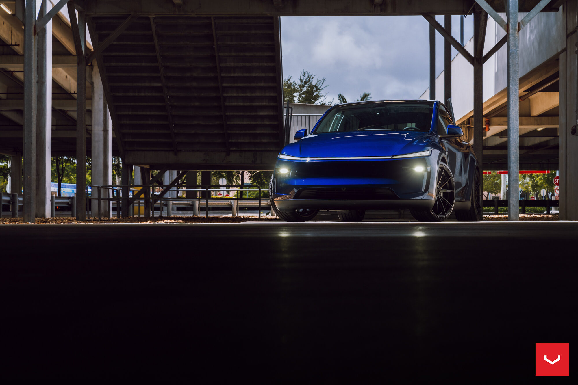 Tesla Model Y - HFX Series: HFX-2 (5-Lug) - Vossen Wheels