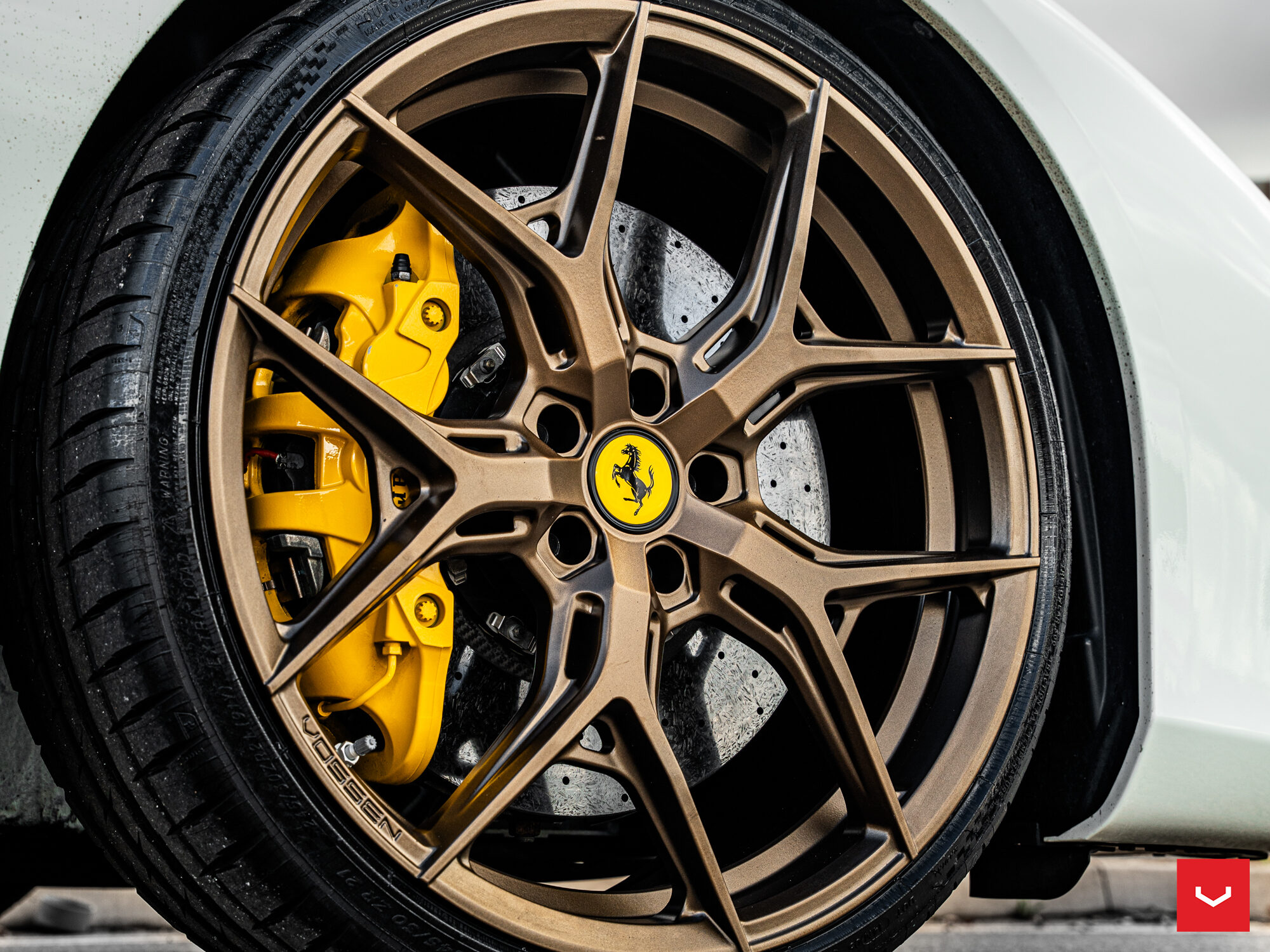 Ferrari 488 Spider - Hybrid Forged Series: HF-5 - Vossen Wheels