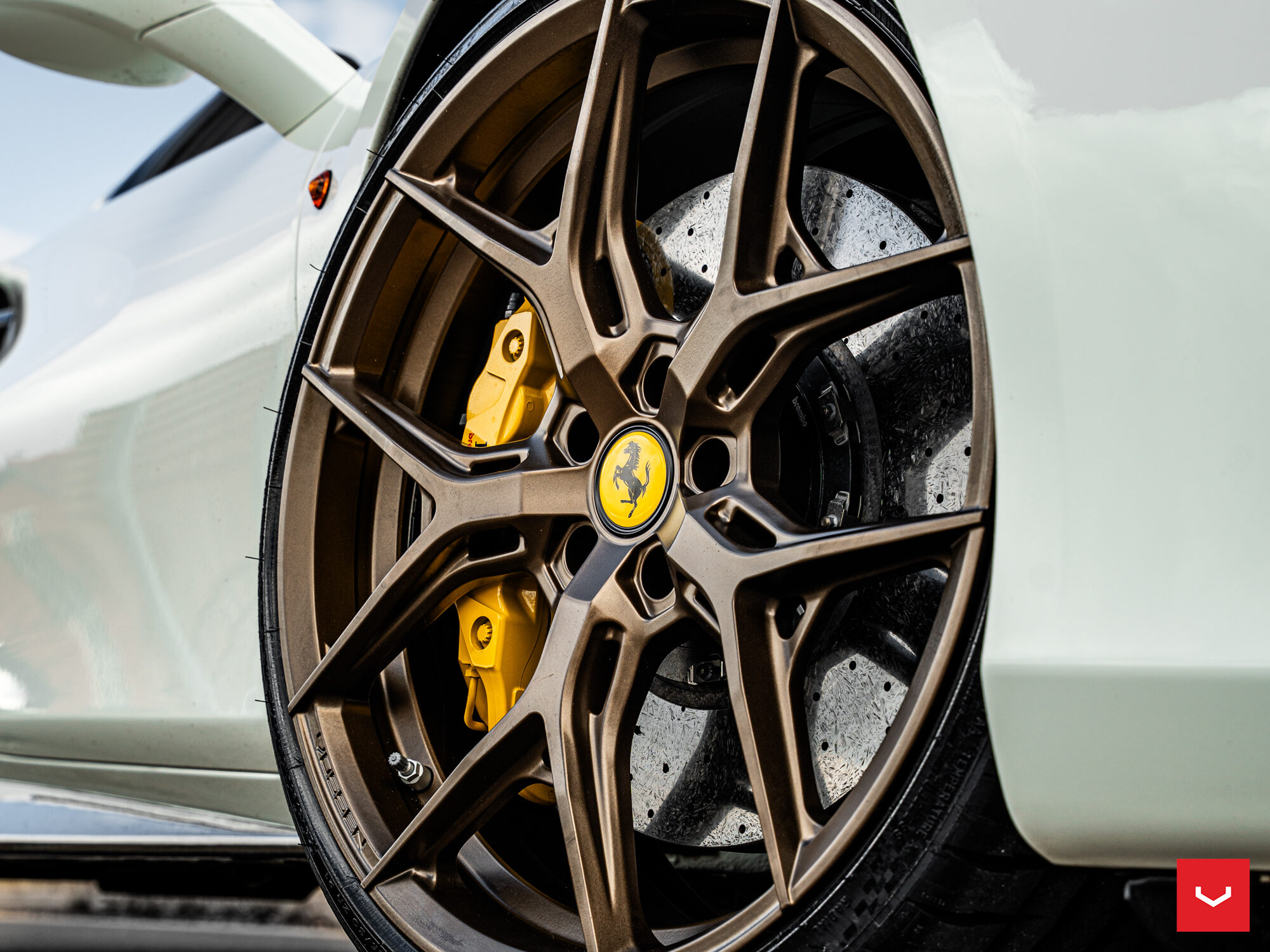 Ferrari 488 Spider - Hybrid Forged Series: HF-5 - Vossen Wheels