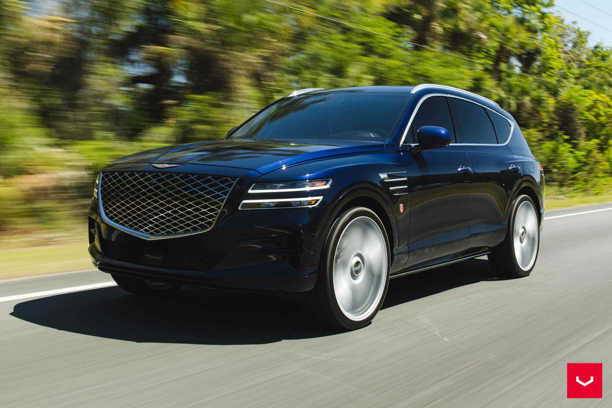 Genesis GV80 - Hybrid Forged Series: HF-8 - Vossen Wheels