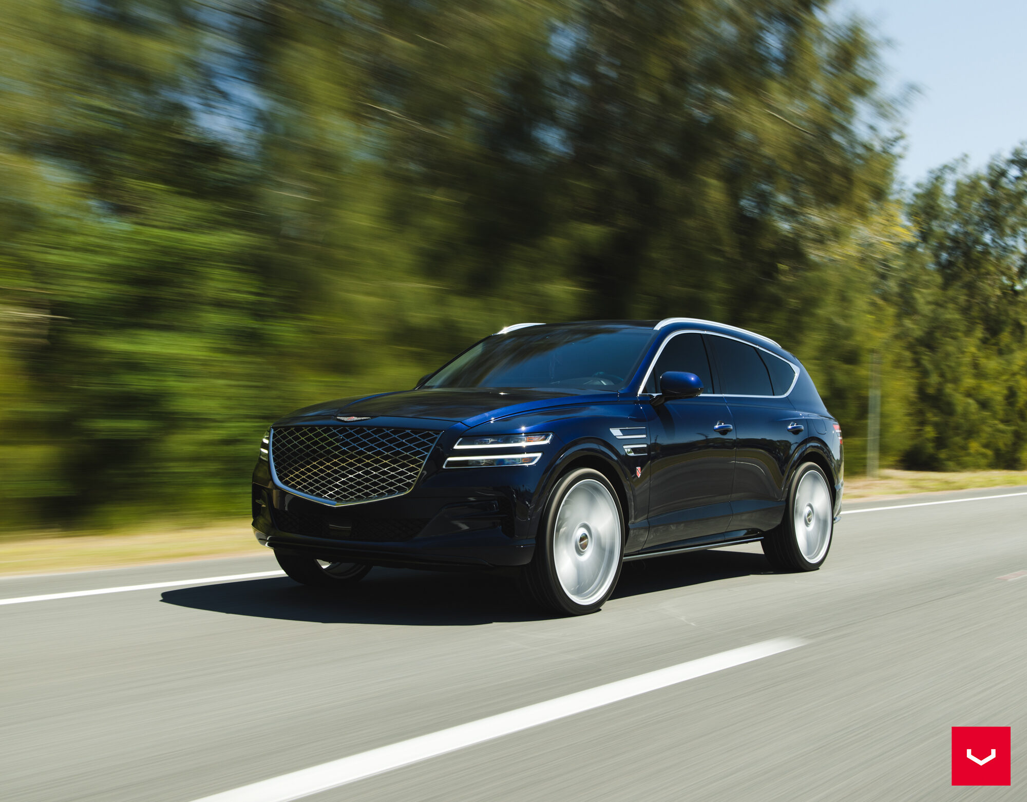 Genesis GV80 - Hybrid Forged Series: HF-8 - Vossen Wheels