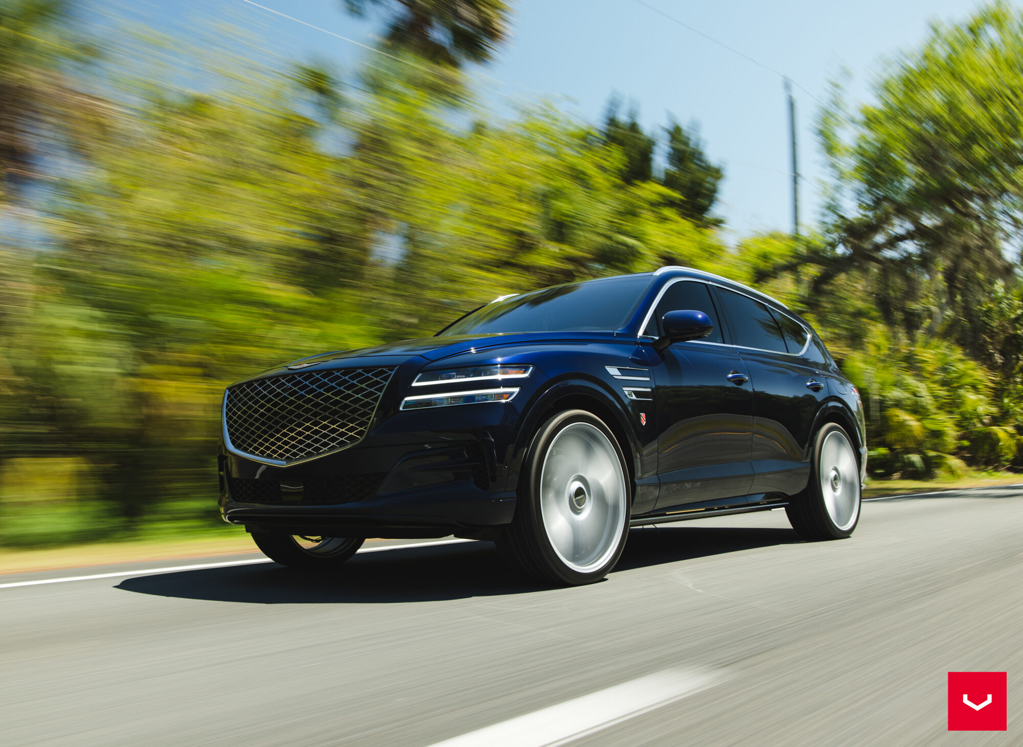 Genesis GV80 - Hybrid Forged Series: HF-8 - Vossen Wheels