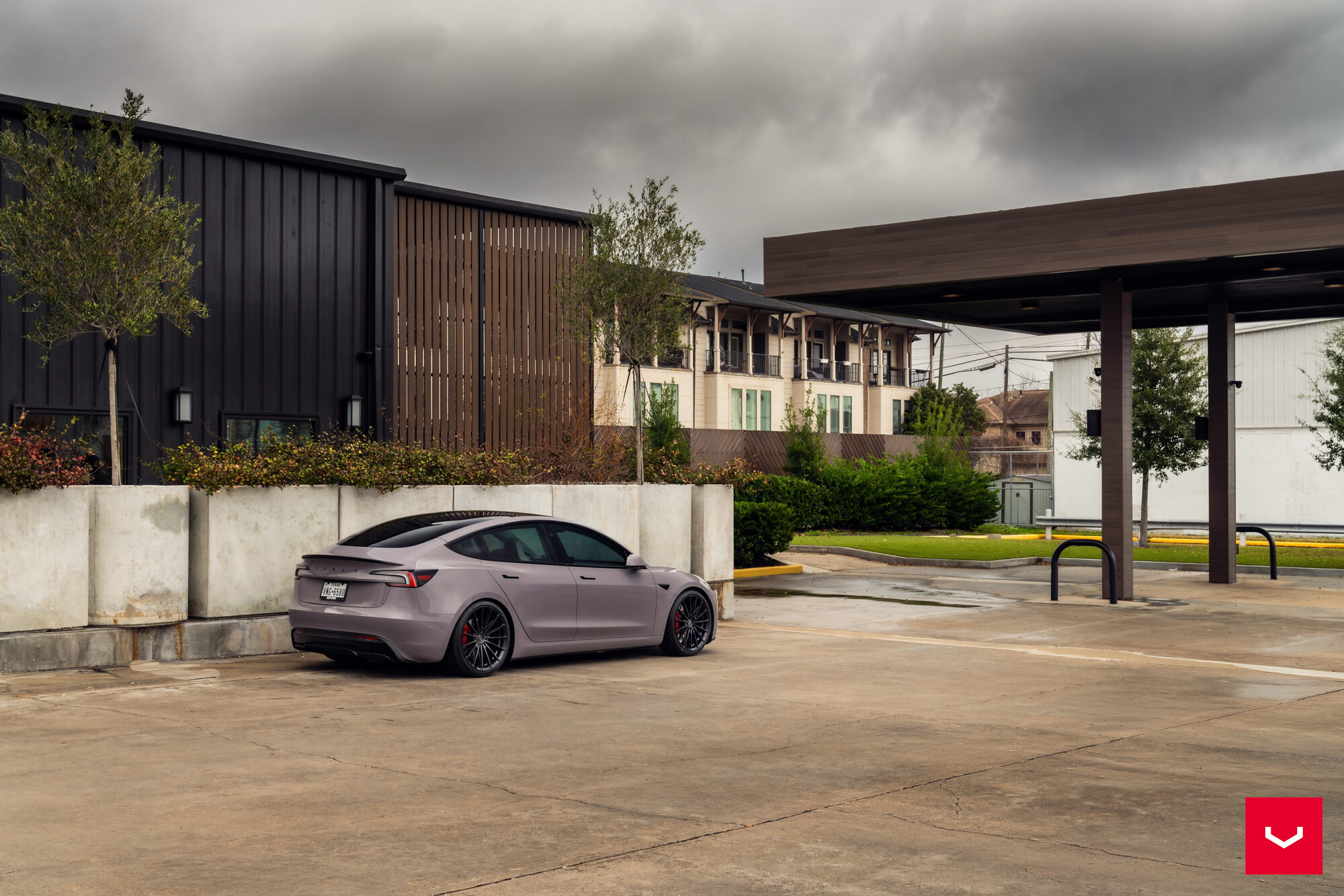 Tesla Model 3 - HFX Series: HFX-4 (5-Lug) - Vossen Wheels